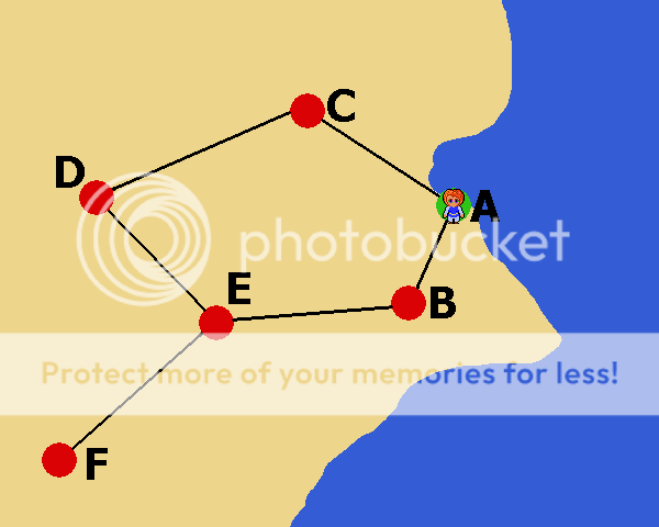 Node-Based World Map Movement