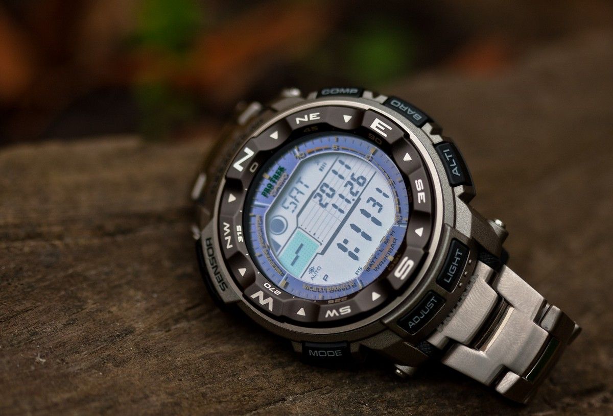 Casio Men's PRW2500T-7 Pathfinder Triple Sensor Tough Solar Digital ... Casio Men's PRW2500T-7 Pathfinder Triple Sensor Tough Solar Digital ...